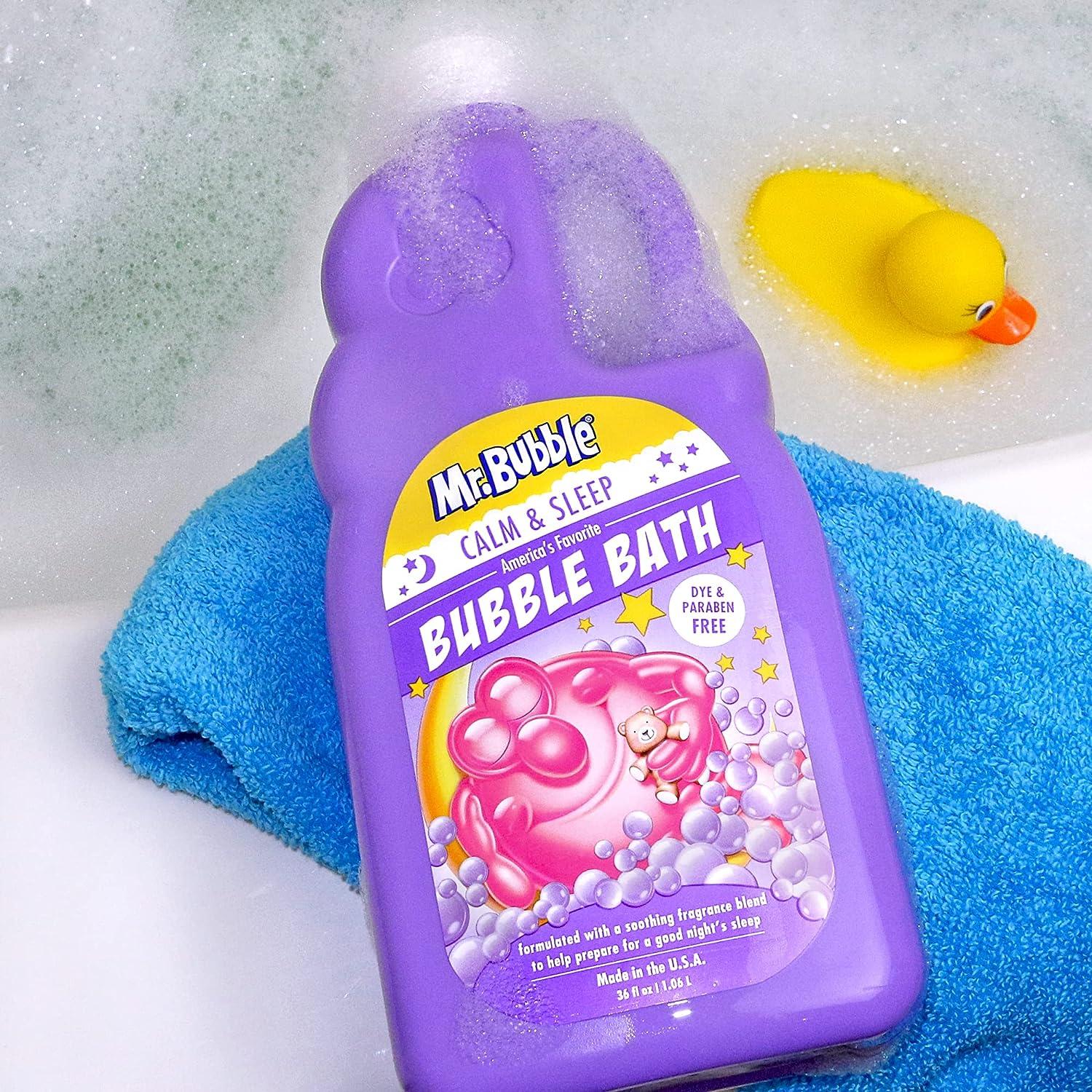 sleepy bubble bath