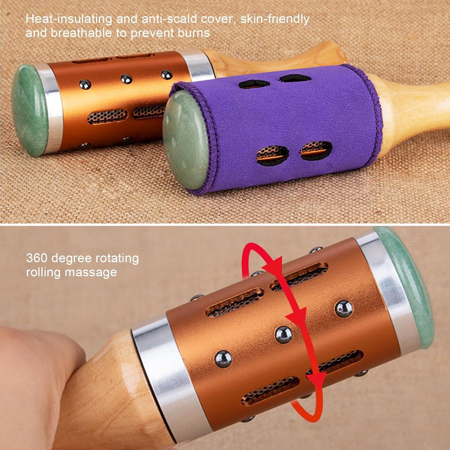 Moxibustion Box & Moxa Roll Stick - Portable Healing Acupressure Tool ...