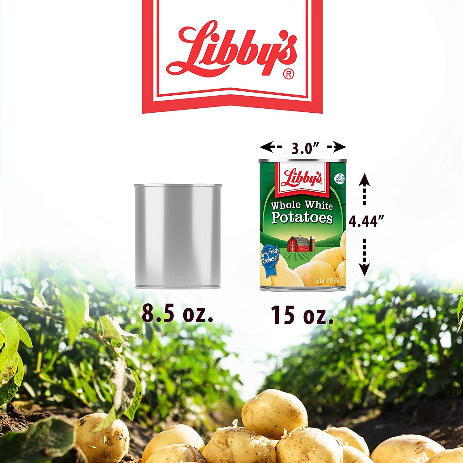 Libby's Whole White Potatoes 15oz Cans - Pack of 12 | Premium Quality | Buy Now with Express ...