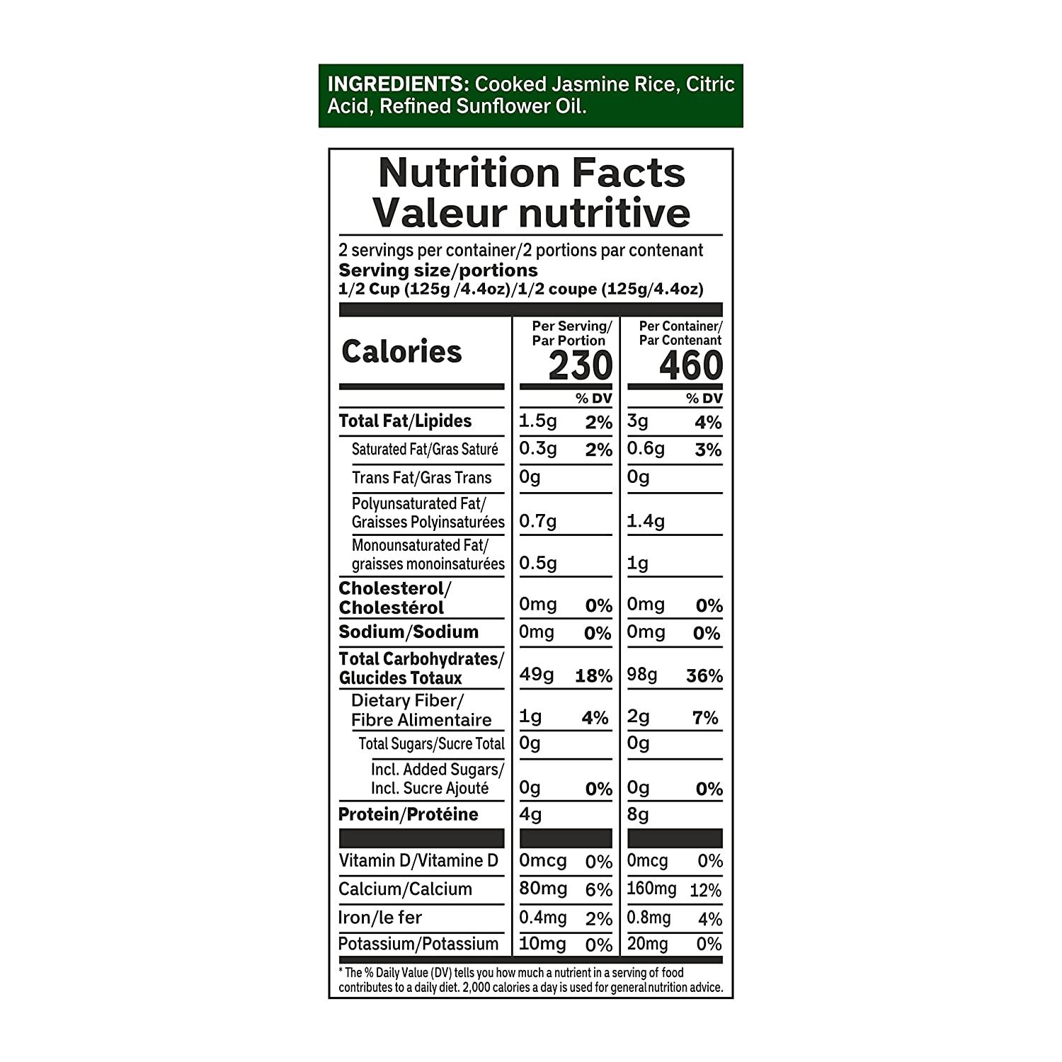 Regal Thai Jasmine Rice Hood & Tray - Ready to Eat in 90 Seconds ...