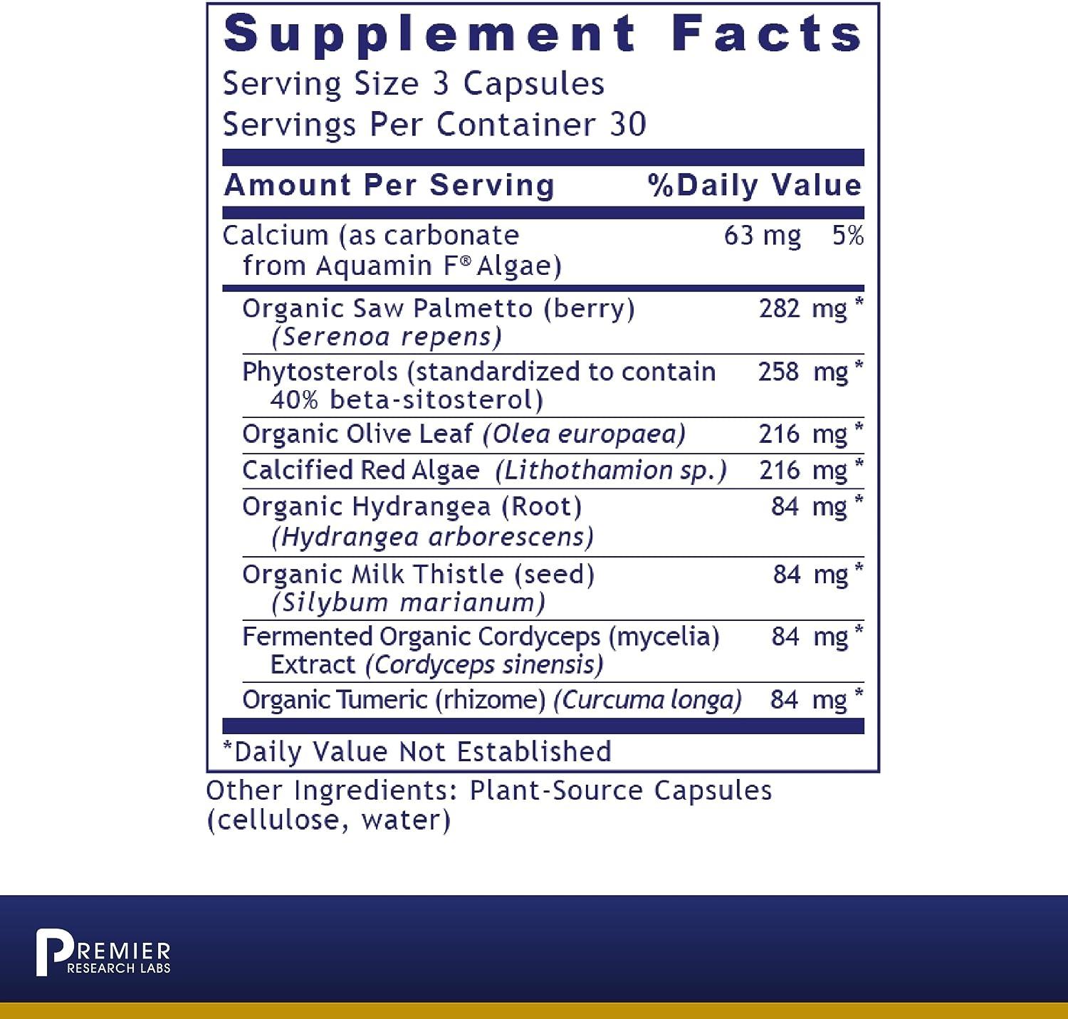 Premier Research Labs ProstaVen - Prostate & Urinary Tract Support - 90 ...