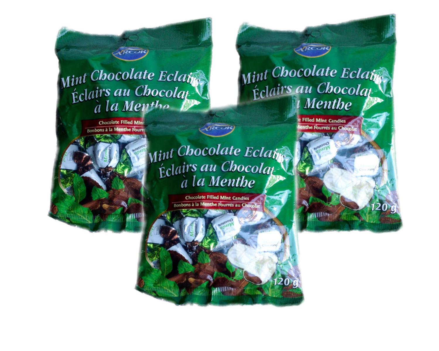 ARCOR Mint Chocolate Eclairs (Pack of 3) 120 Gram/Pack | Buy Now with ...