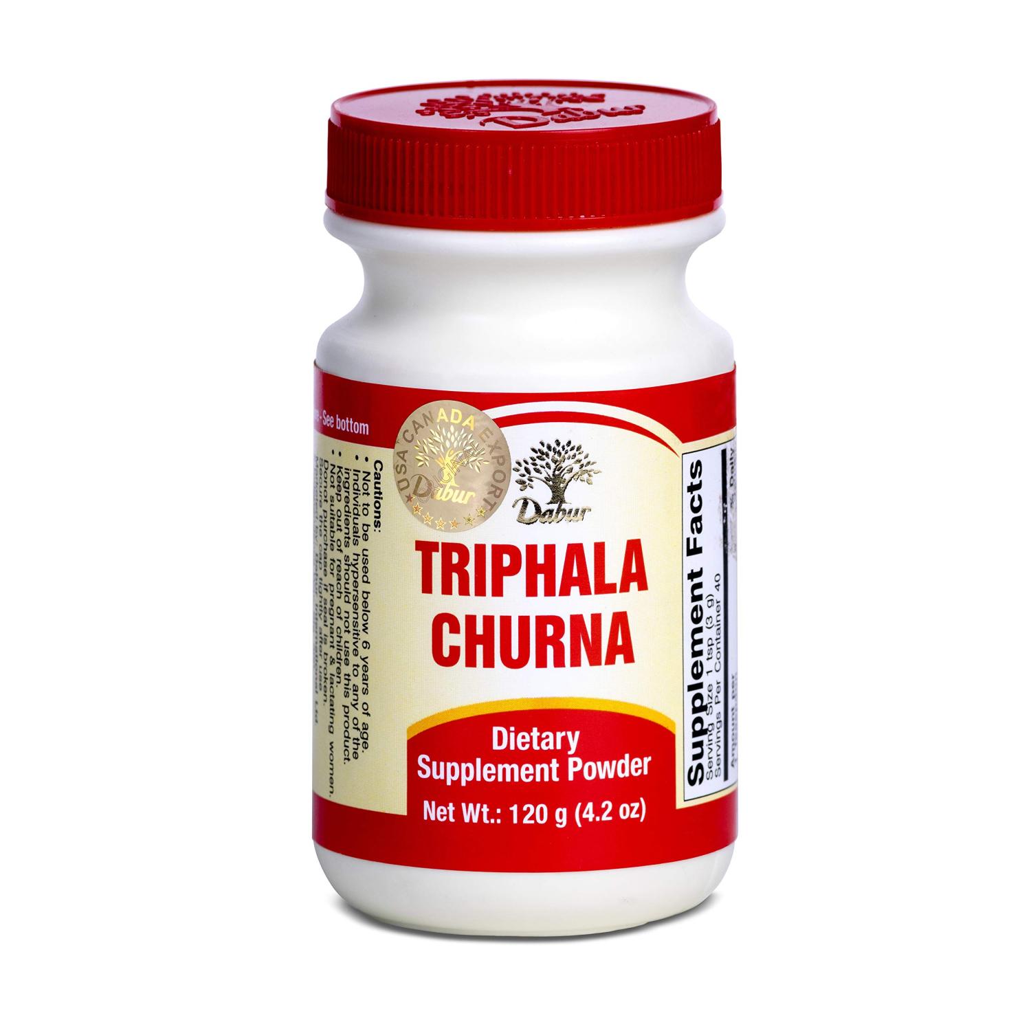 Dabur Triphala Churna - Ayurvedic Herbal Supplement for Digestive ...