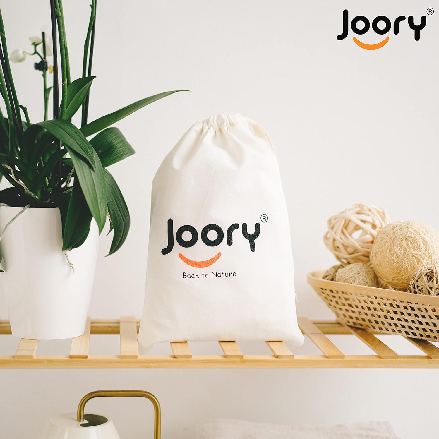JOORY Natural Exfoliating Loofah Sponge - 3 Pack Egyptian Body Scrubber ...