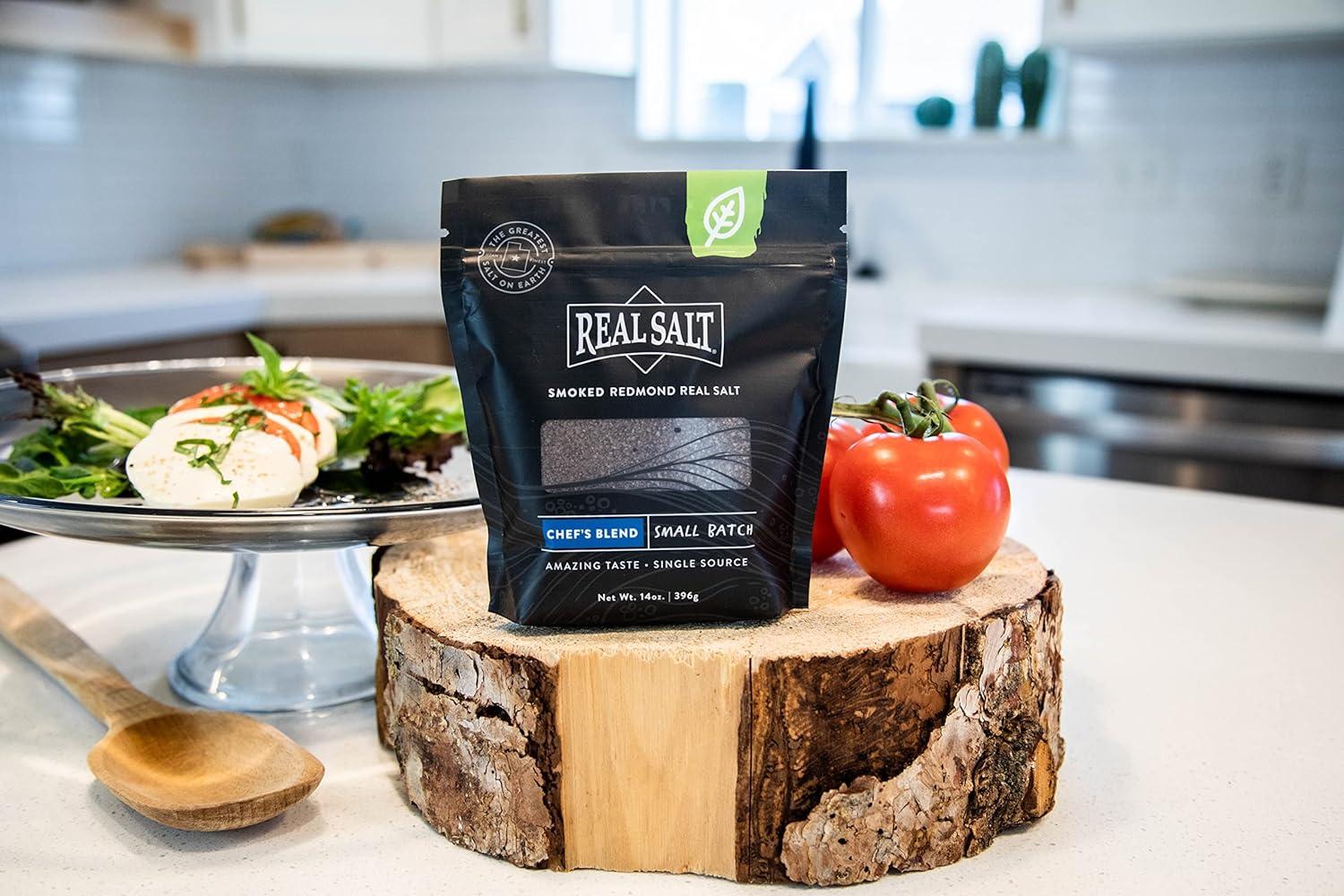 REDMOND Real Salt Chef s Blend Smoked Salt 14 oz pouch | Buy Now with ...