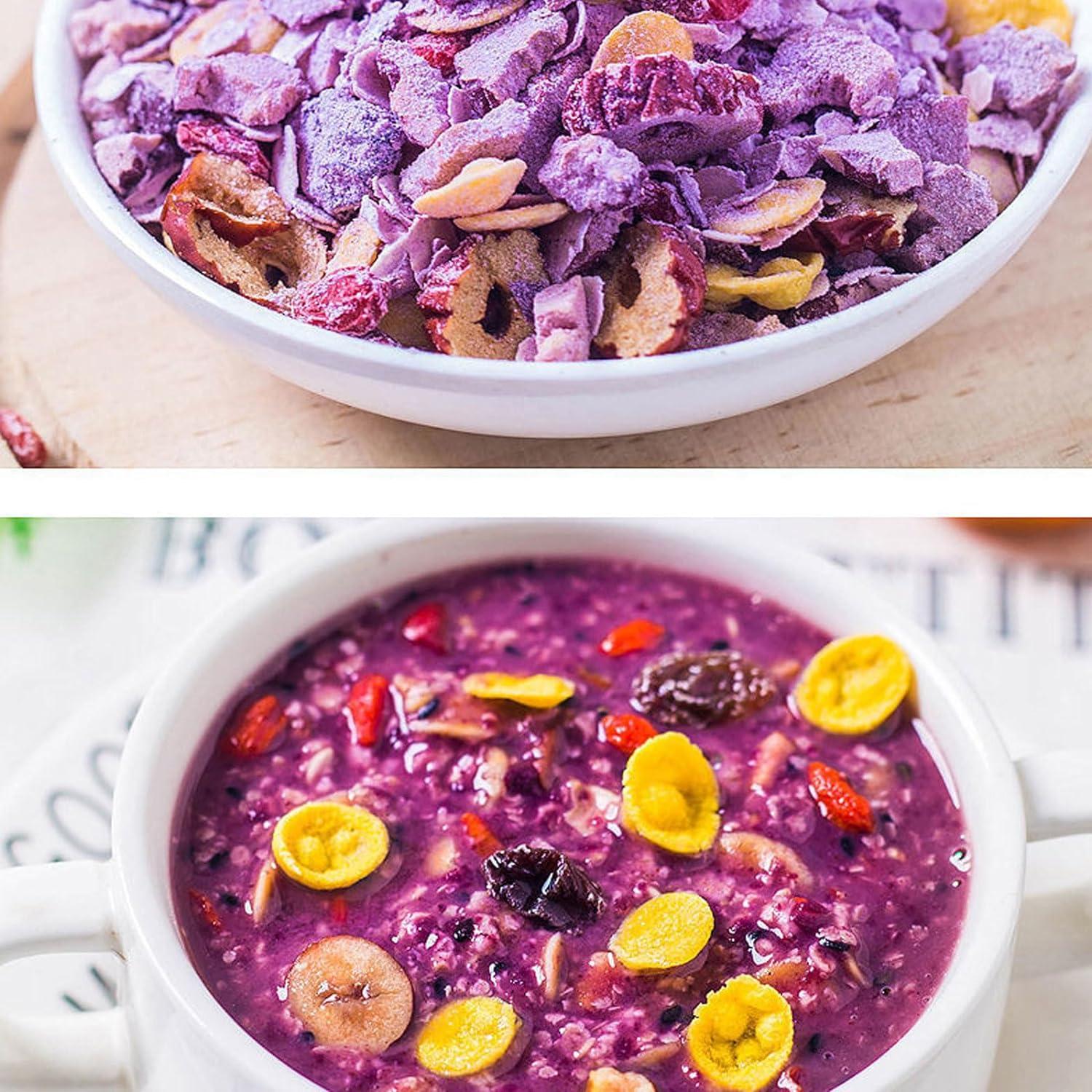 Purple Potato Konjak Congee cereal 17.6oz/500g Instant cereal ...