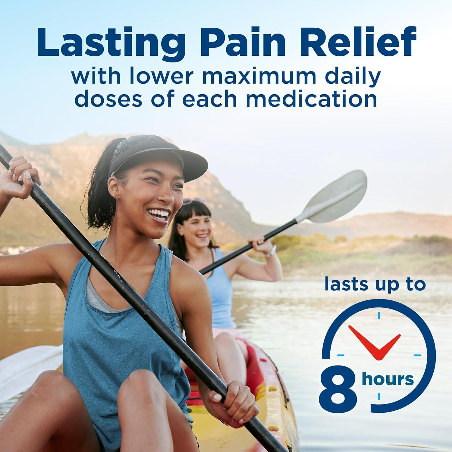 Shop Amazon Basic Care Dual Action Acetaminophen & Ibuprofen Tablets ...