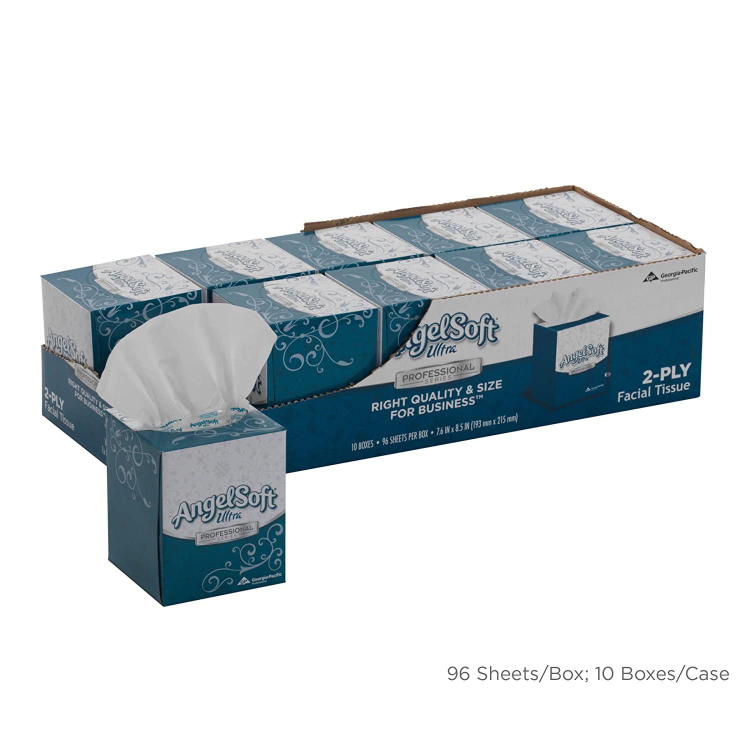 Angel Soft Ultra Professional Series 2-Ply Facial Tissue by GP PRO ...