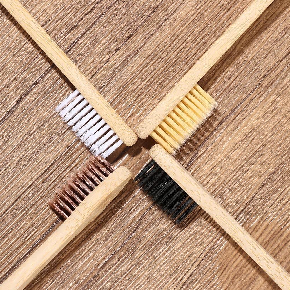 Aiolusmic 20 Count Kids & Adults Bamboo Toothbrushes | Soft Bristles ...