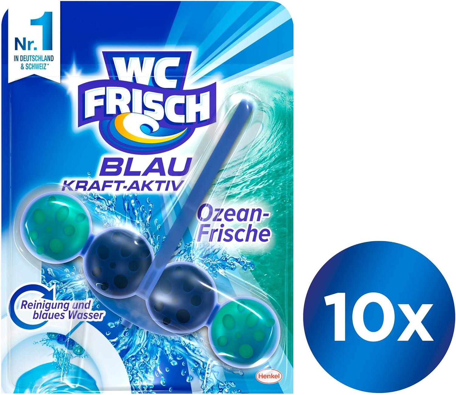 WC FRISCH Blue Power Active Ocean Freshness - Toilet Cleaner & Color ...