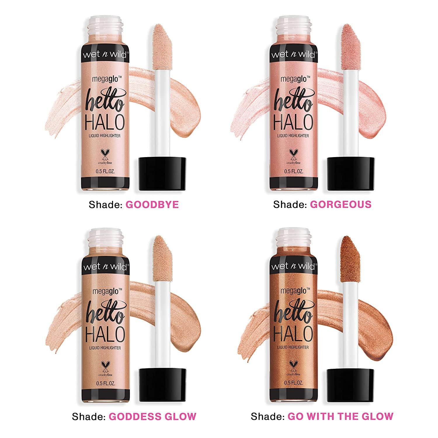 Wet n Wild MegaGlo Hello Halo Liquid Highlighter - Halo Gorgeous (300 ...