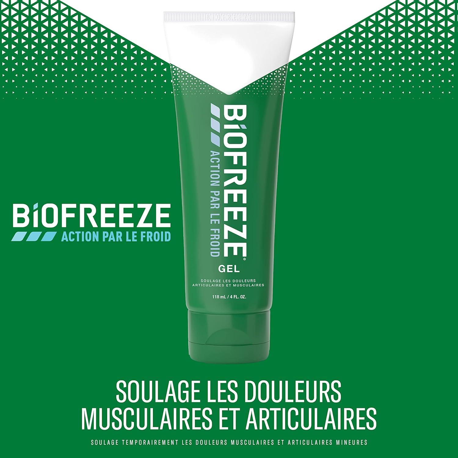 Biofreeze - Pack of 1 Gel Tube 118ml & 1 Roll-On 89 ml Cold Action ...