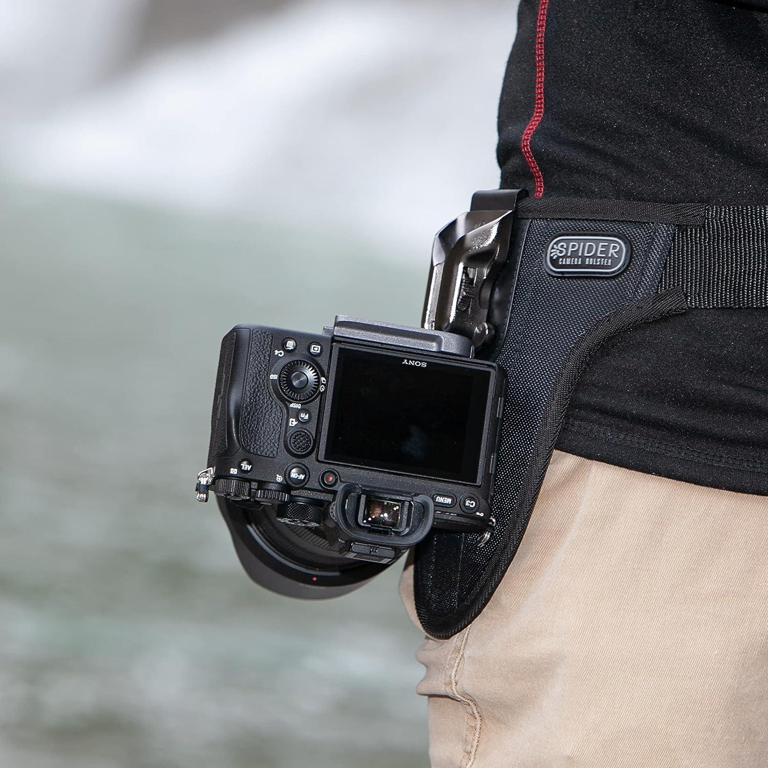 SpiderPro Mirrorless Single Camera System v2 with Self-Locking Holster ...