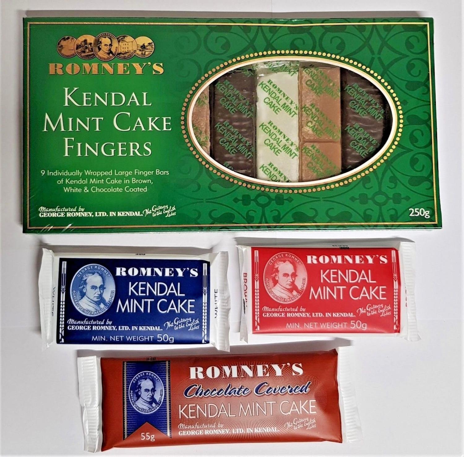 Romneys Kendal Mint Cake Selection Pack | Buy Now with Express International Delivery | GoSupps.com