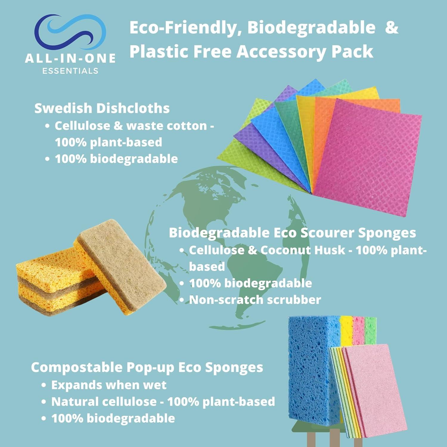 Eco Bathroom Cleaning Bundle With Method Bathroom Cleaner and Daily ...