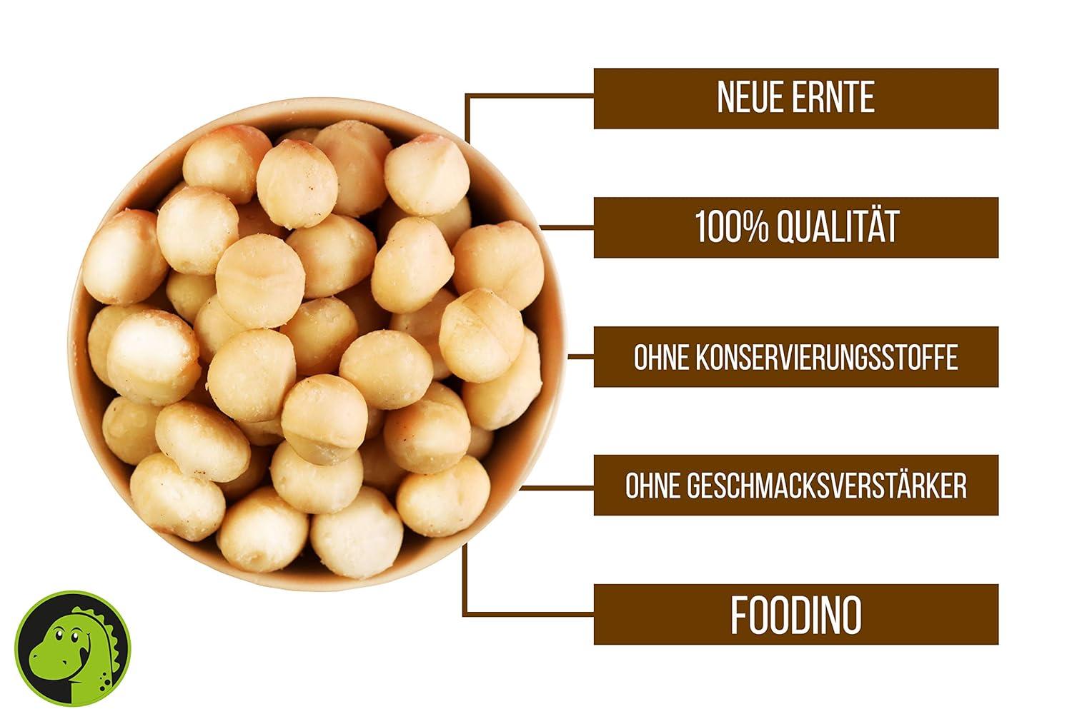Premium Raw Macadamia Nuts Unobtrussed & Unsalted - 100% Natural 500g ...
