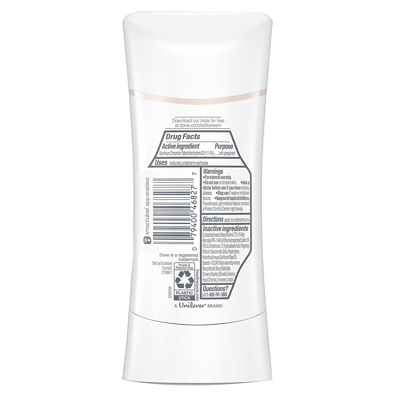 Dove Antiperspirant Deodorant 3-Pack | Even Tone & Freshness ...