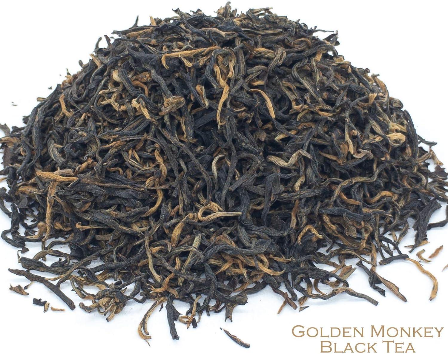 Cardamom and Black Tea Herbal Infusion (Golden Monkey - 25 Unbleached ...