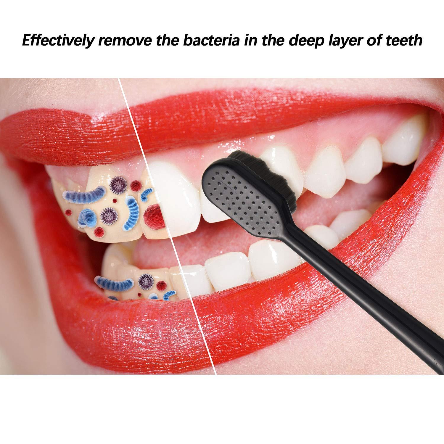 Extra Soft Micro-Nano Toothbrush - 8 Piece Set for Gentle Oral Care ...