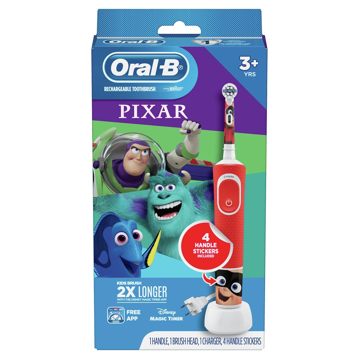 Oral-B Kids Electric Toothbrush - Disney Pixar Toy Story | Ages 3 ...