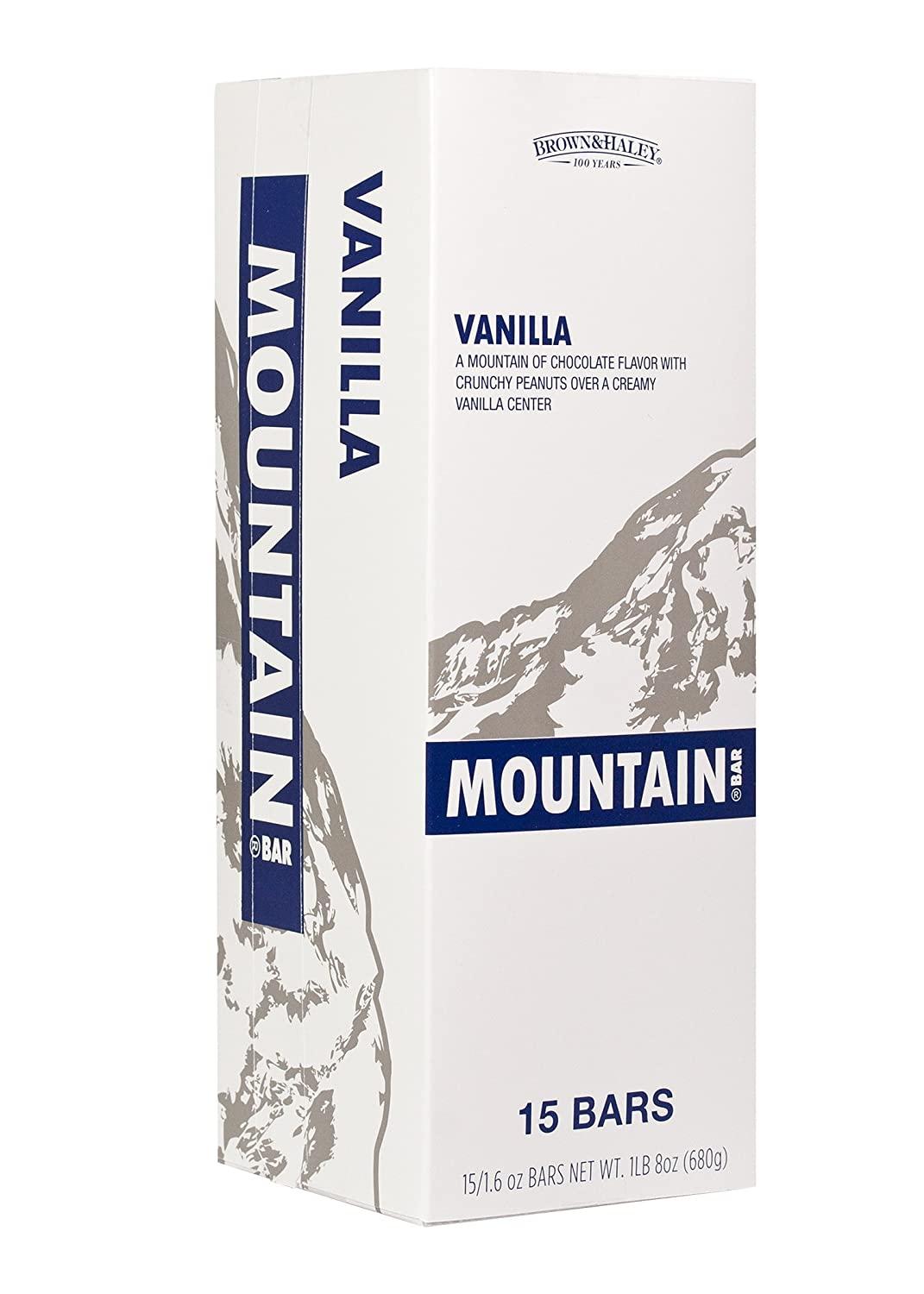 Vanilla Mountain Bar 1.6 oz - Case of 15 Bars | Delicious and ...