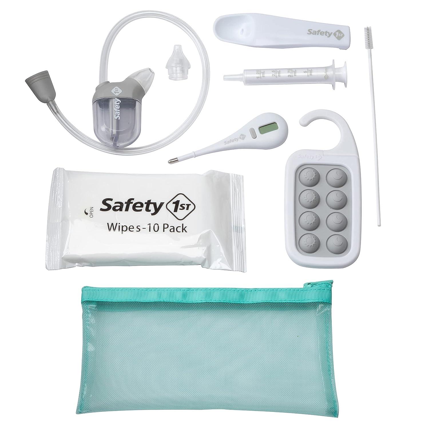 Safety 1st Sick Day Survival Kit: BoogEase Nasal Aspirator (Grey) with ...