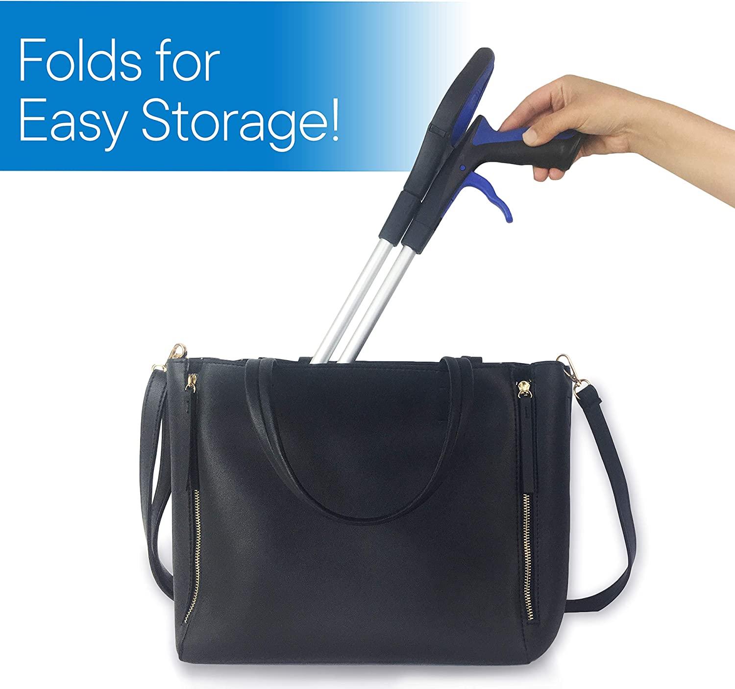 RMS 34 Inch Extra Long Reacher Grabber - Foldable Gripper and Reaching ...