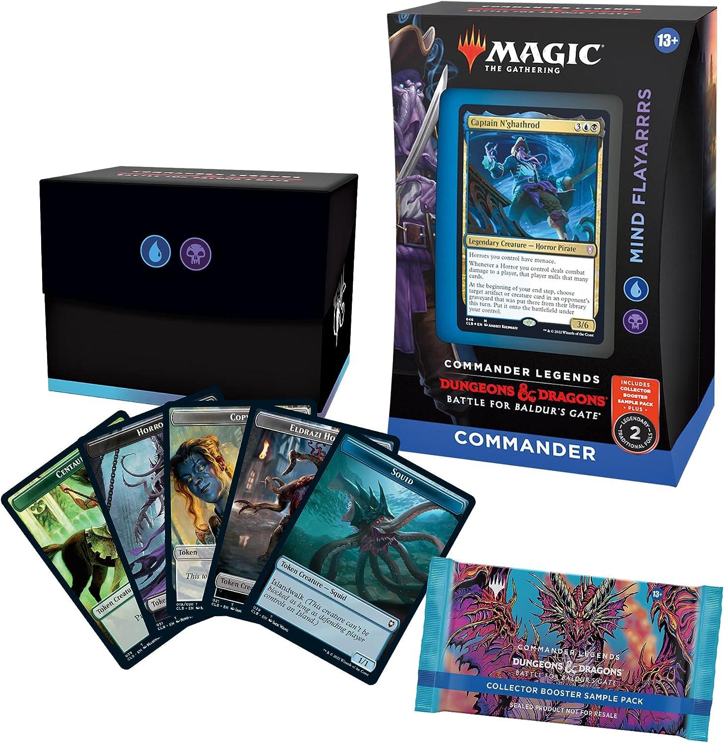 Magic The Gathering Commander Legends Battle for Baldur's Gate Deck ...