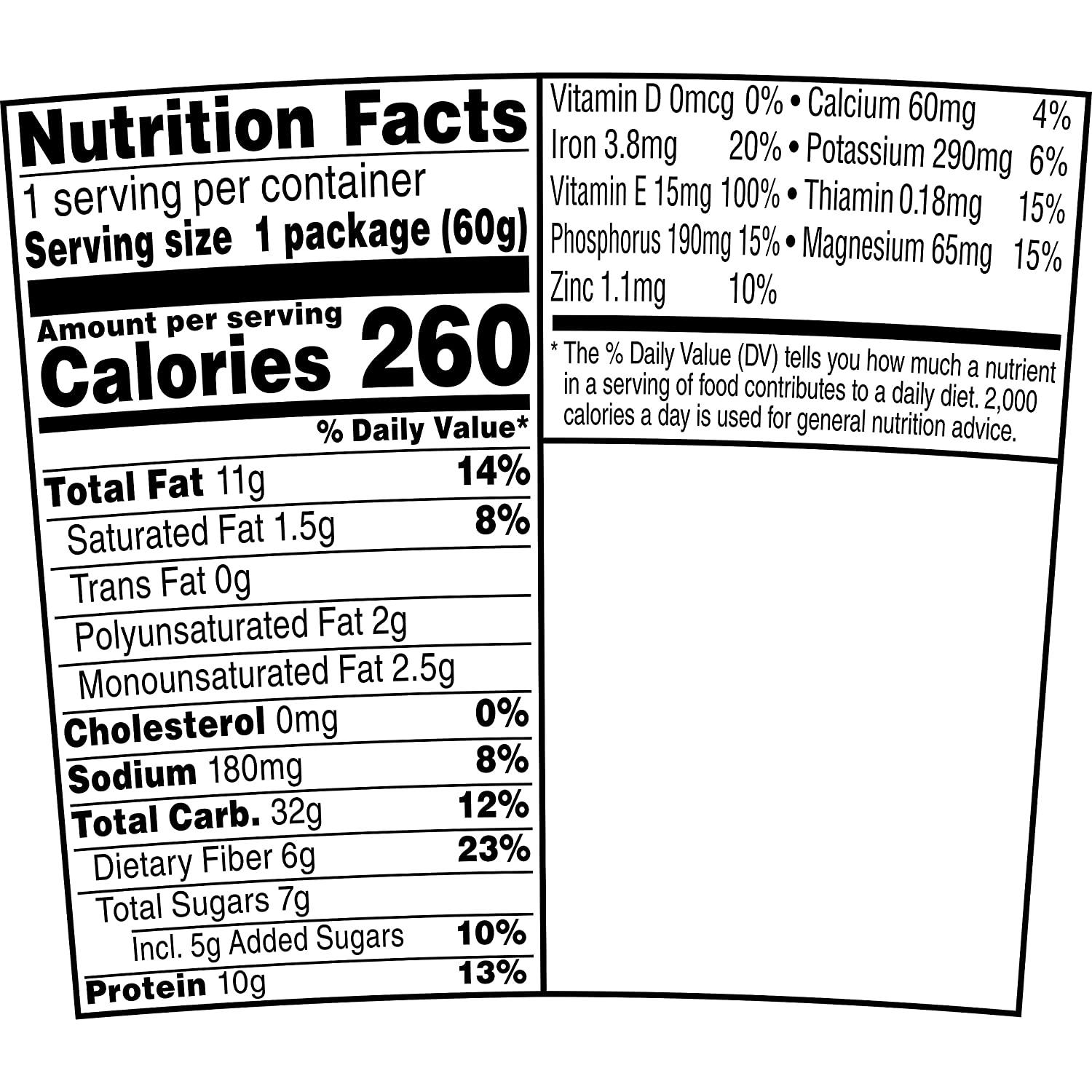 Quaker Health Warrior Strawberry Almond Oatmeal 2.11 Oz Pack of 12 ...