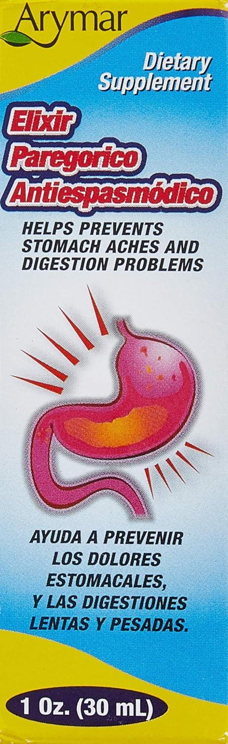 Elixir Paregorico Antiespasmodico 1 Oz - Arymar | Fast-Acting Anti ...