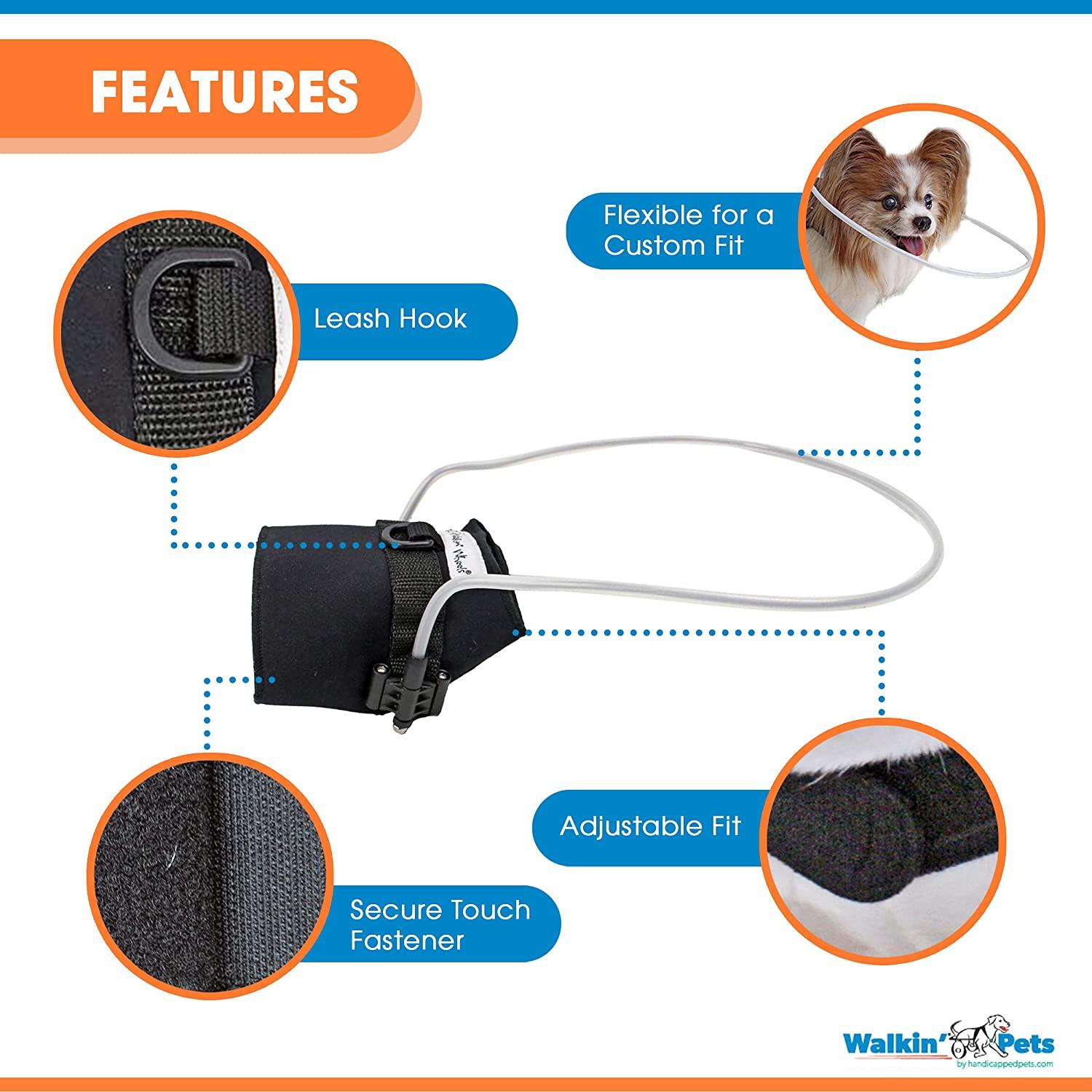 Walkin Halo Harness for Blind Dogs - Comfortable Harness for Pets Over ...