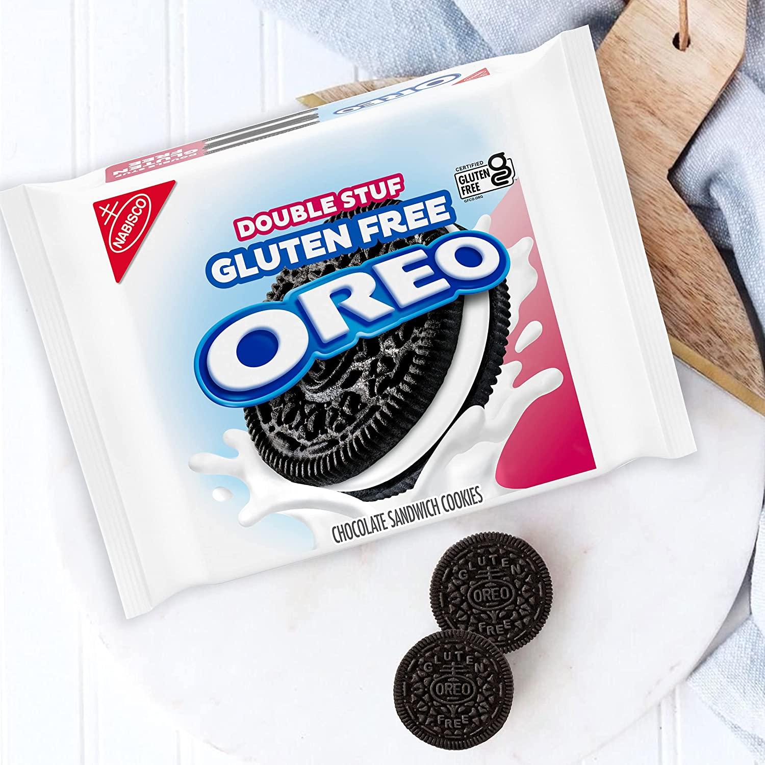 OREO Original & Double Stuf Gluten Free Cookies Variety Pack - 4 Packs ...