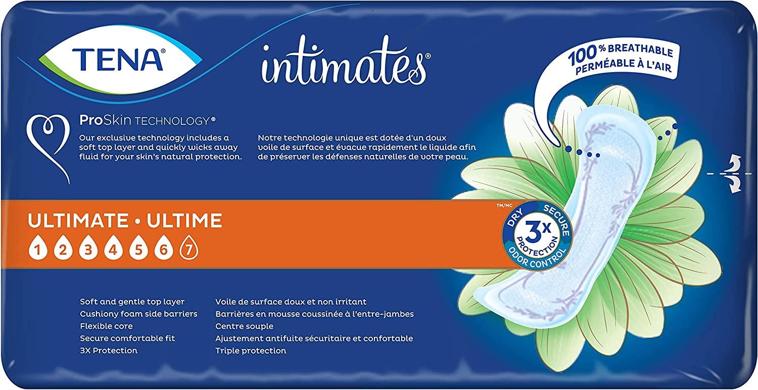 TENA Intimates Ultimate Absorbency Incontinence Pads - 99 Count ...