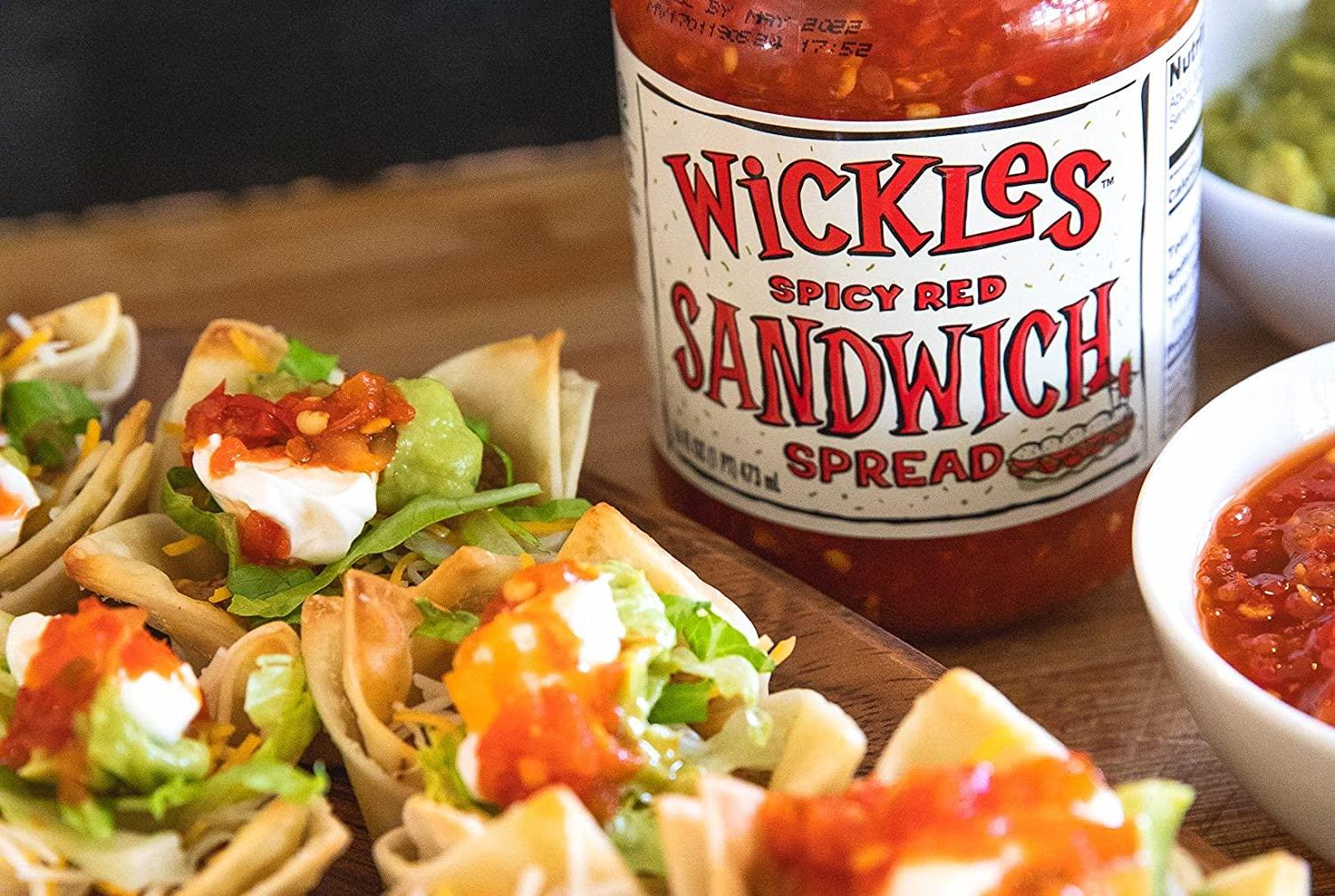 Wickles Spicy Red Sandwich Spread 16 OZ (Pack of 2) | Buy Now with ...