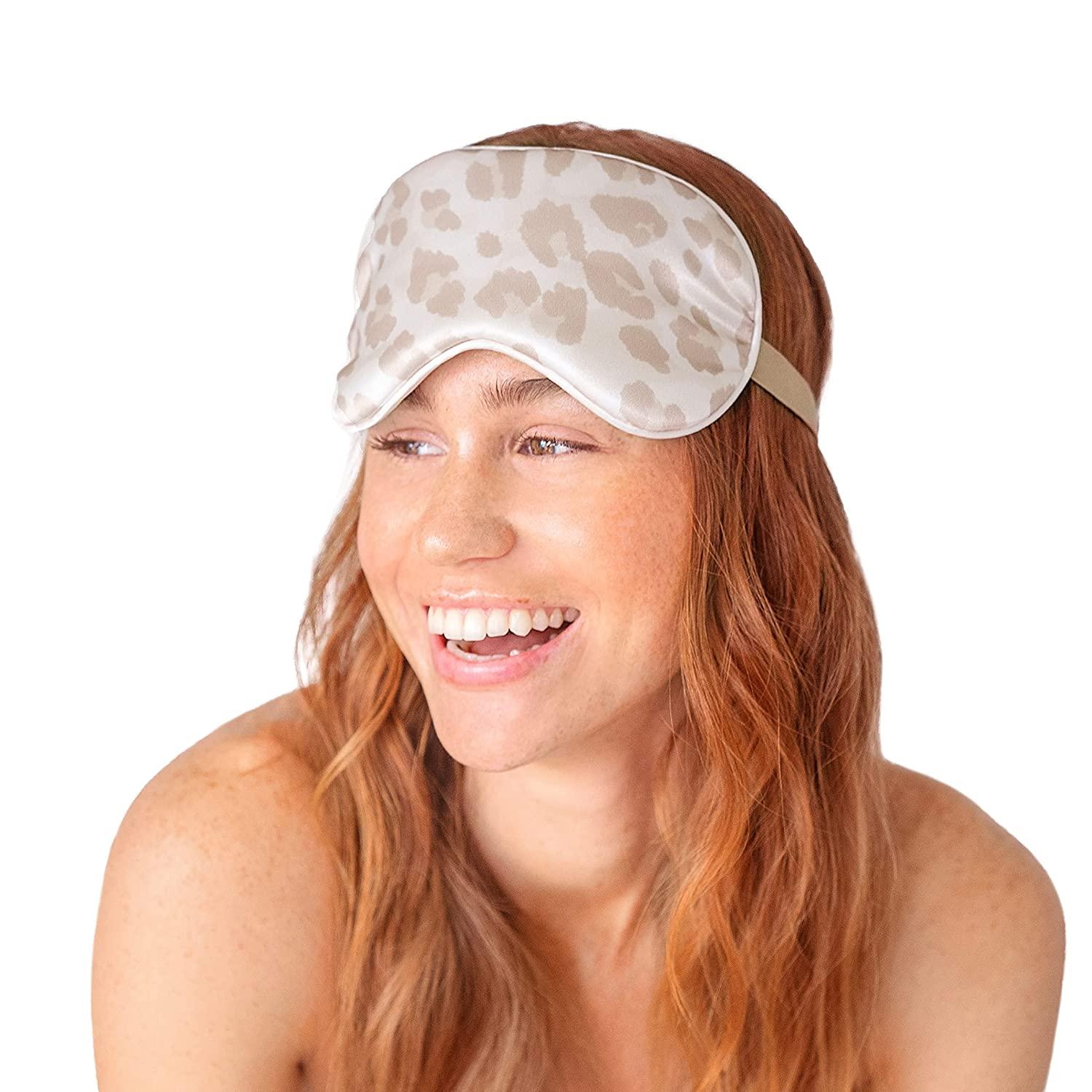 Kitsch Satin Eye Mask Leopard 1 Eye Mask | Buy Now with Express ...
