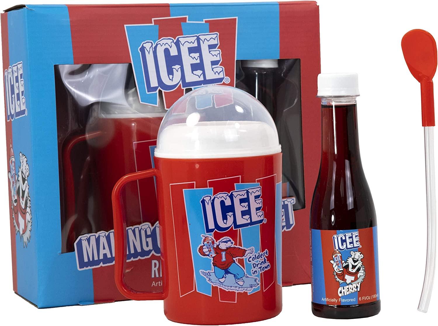 iscream Genuine ICEE Brand Cherry Red Slushie Making Cup Set | Single ...