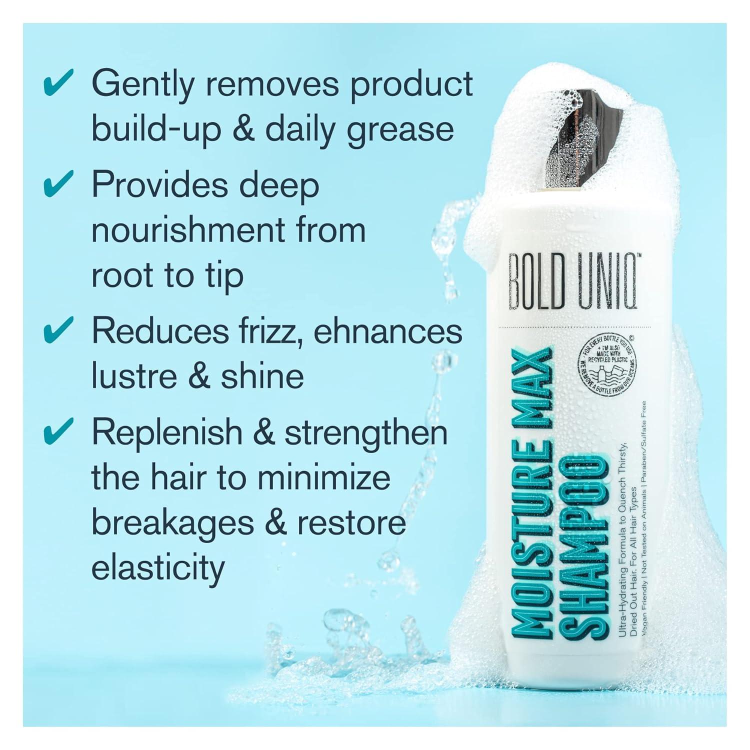 Bold Uniq Boldplex 3 Bond Restore Treatment & Moisturizing Shampoo ...