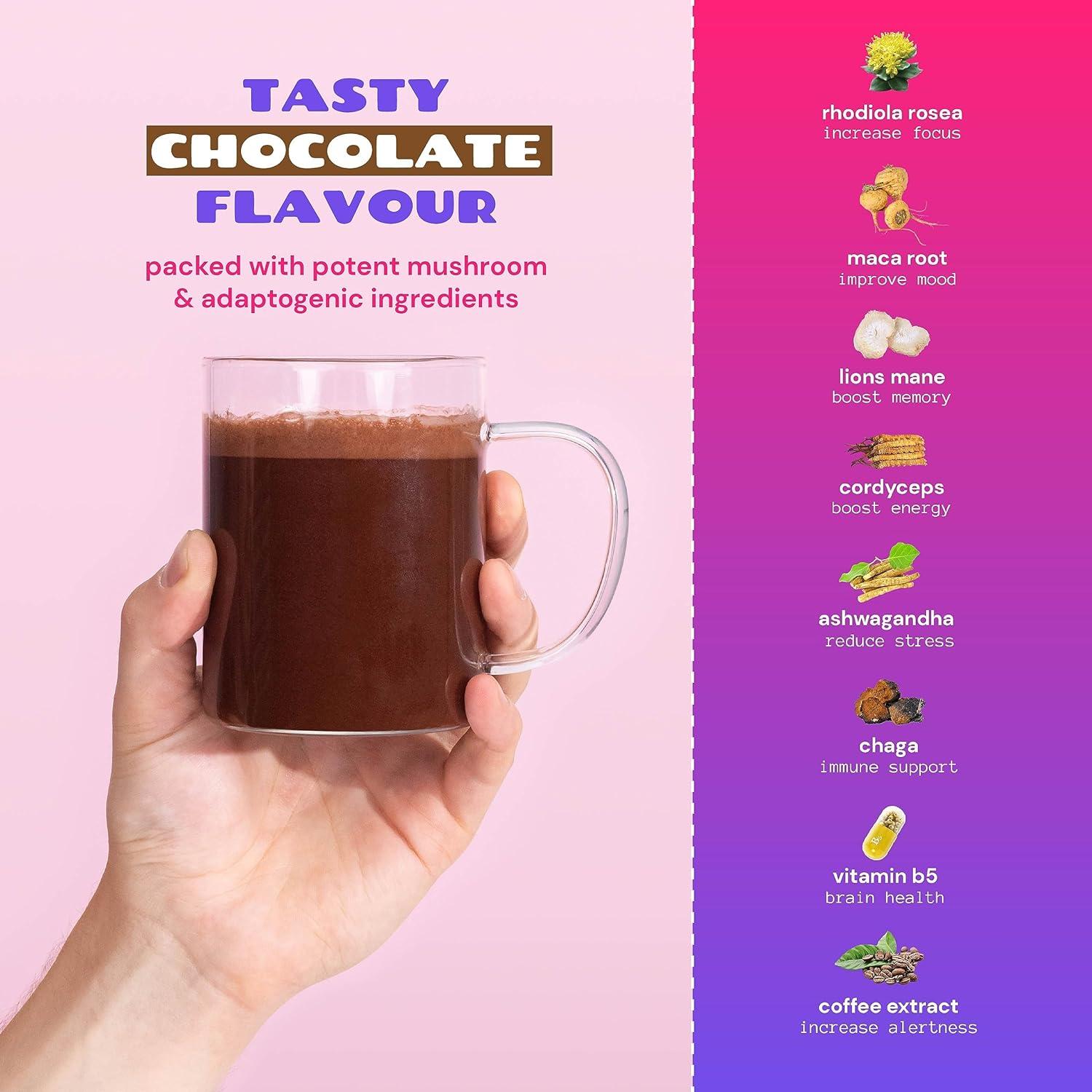 Rainbow Dust v1.0 Chocolate Lion's Mane Mushroom Powder - Energy ...