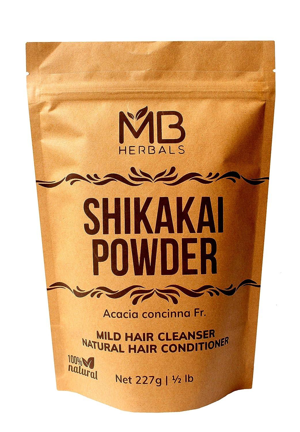 MB Herbals Shikakai Powder 227g - Natural Hair Cleanser & Conditioner ...