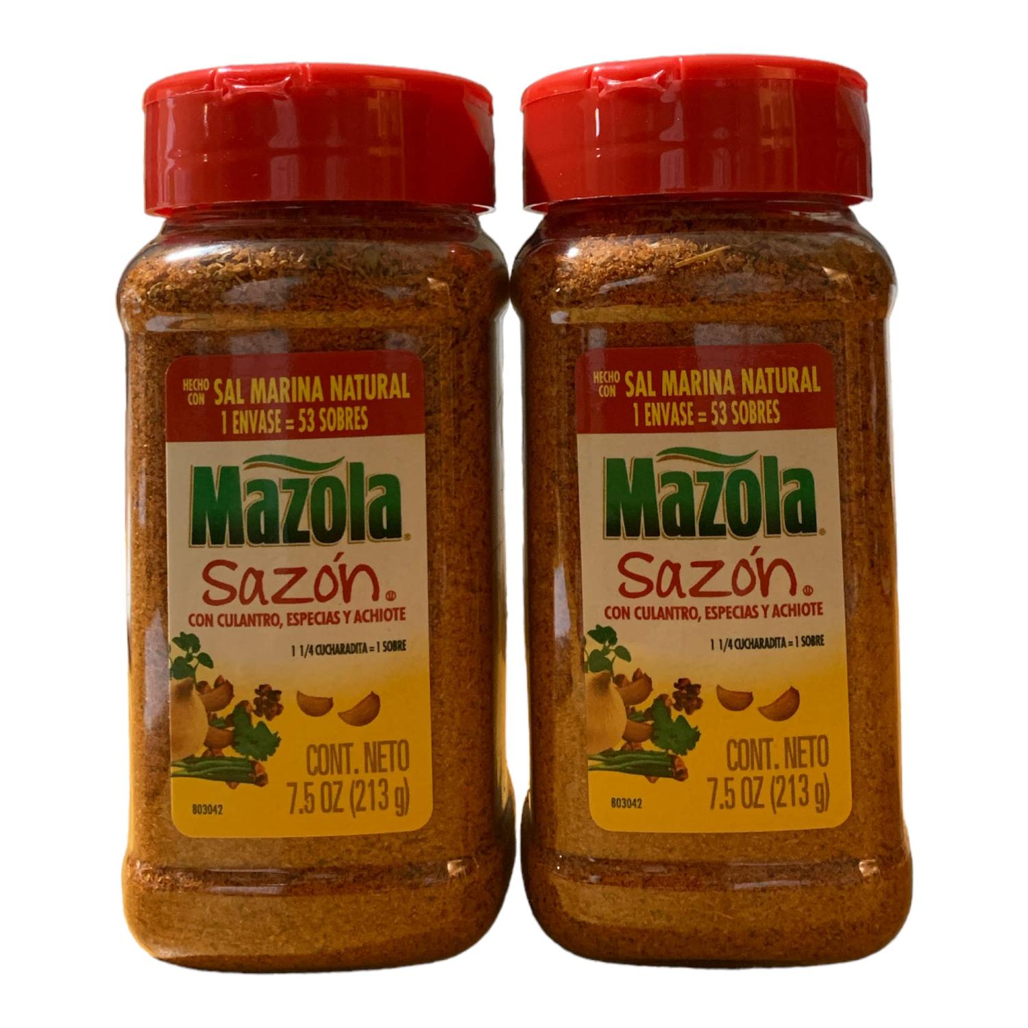 Mazola Sazon Set - 2 Pack with Culantro and Natural Sea Salt | Buy Now ...