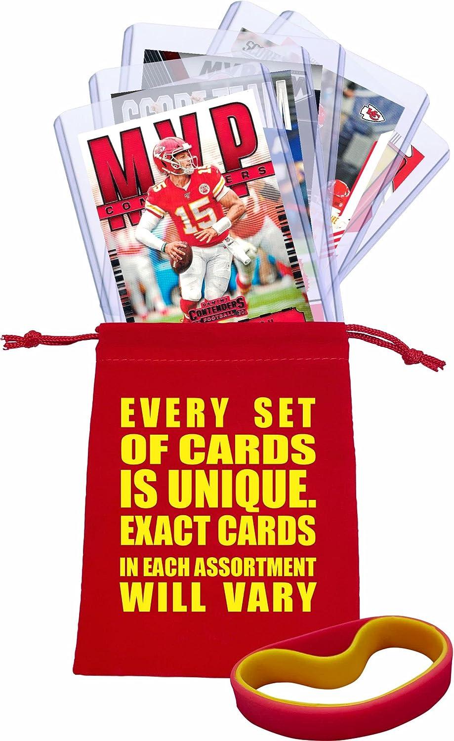 Patrick Mahomes Football Cards Assorted Bundle - Kansas City Chiefs ...