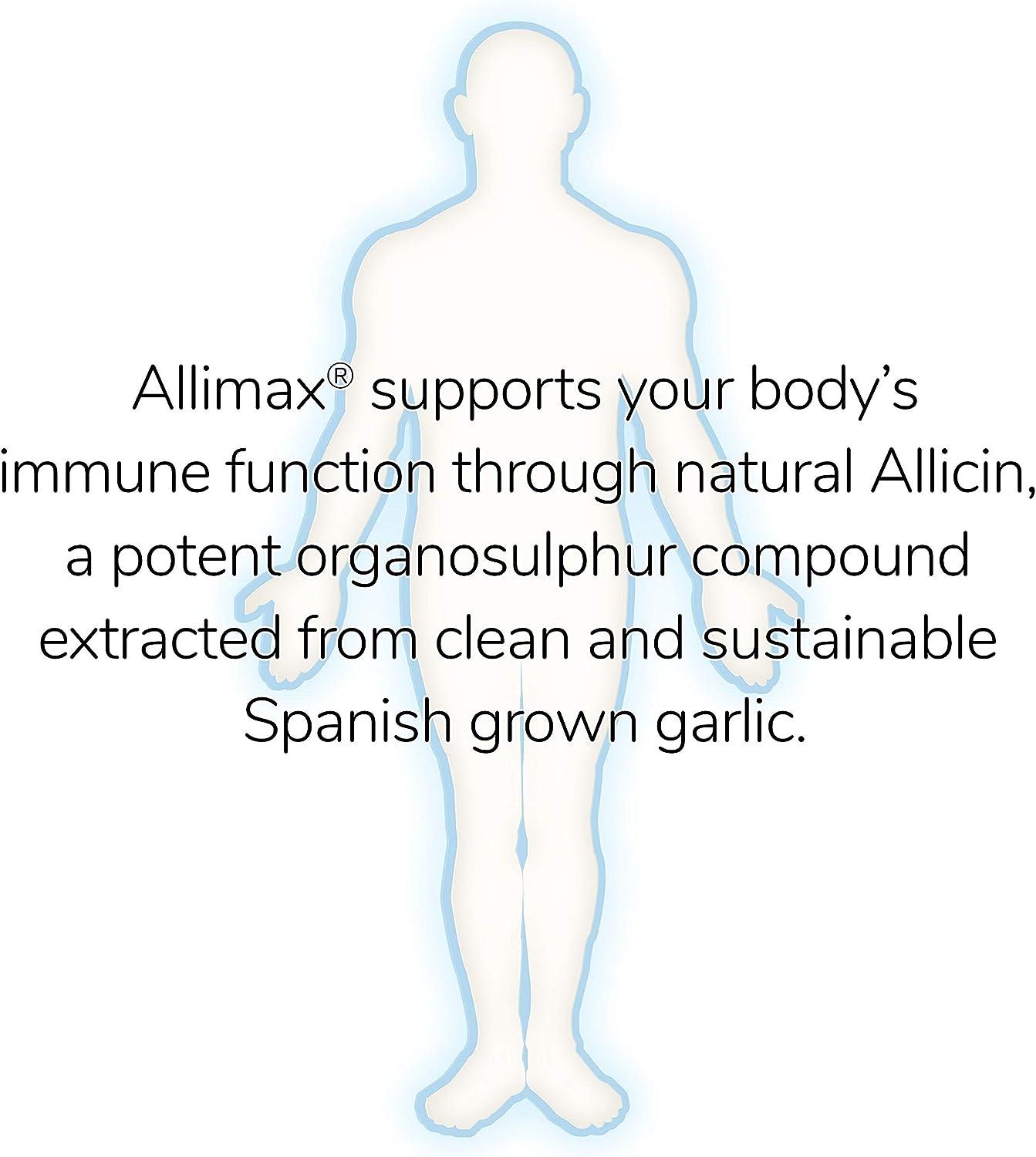 Allimax Pro 450mg 100 Capsules - Professional Strength Immune Support ...