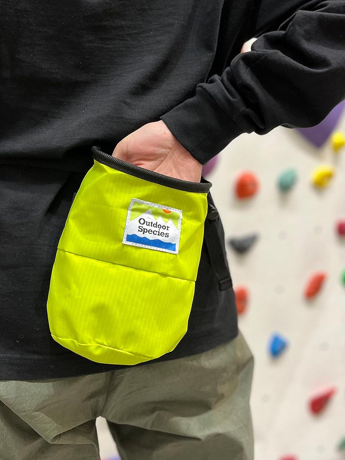 Outdoor Species Chalk Bag for Rock Climbing, Bouldering, Rope Climbing ...