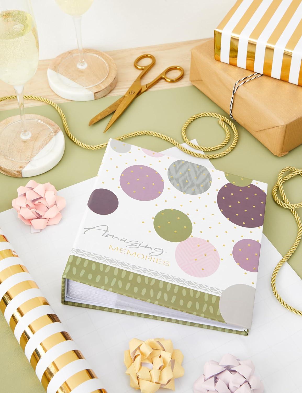 Walther Design Green Photo Album - ME-485-A | Holds 200 9x13 cm Photos ...