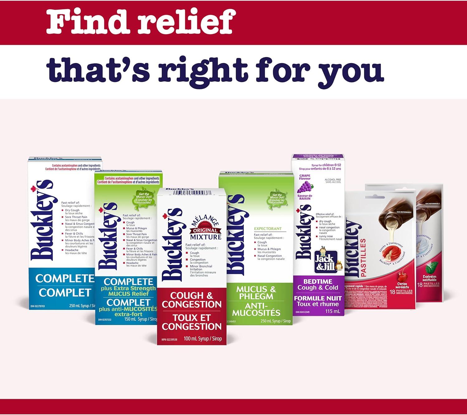 Buckley's Original Complete Syrup 150ml - Fast-Acting Relief | Buy Now ...