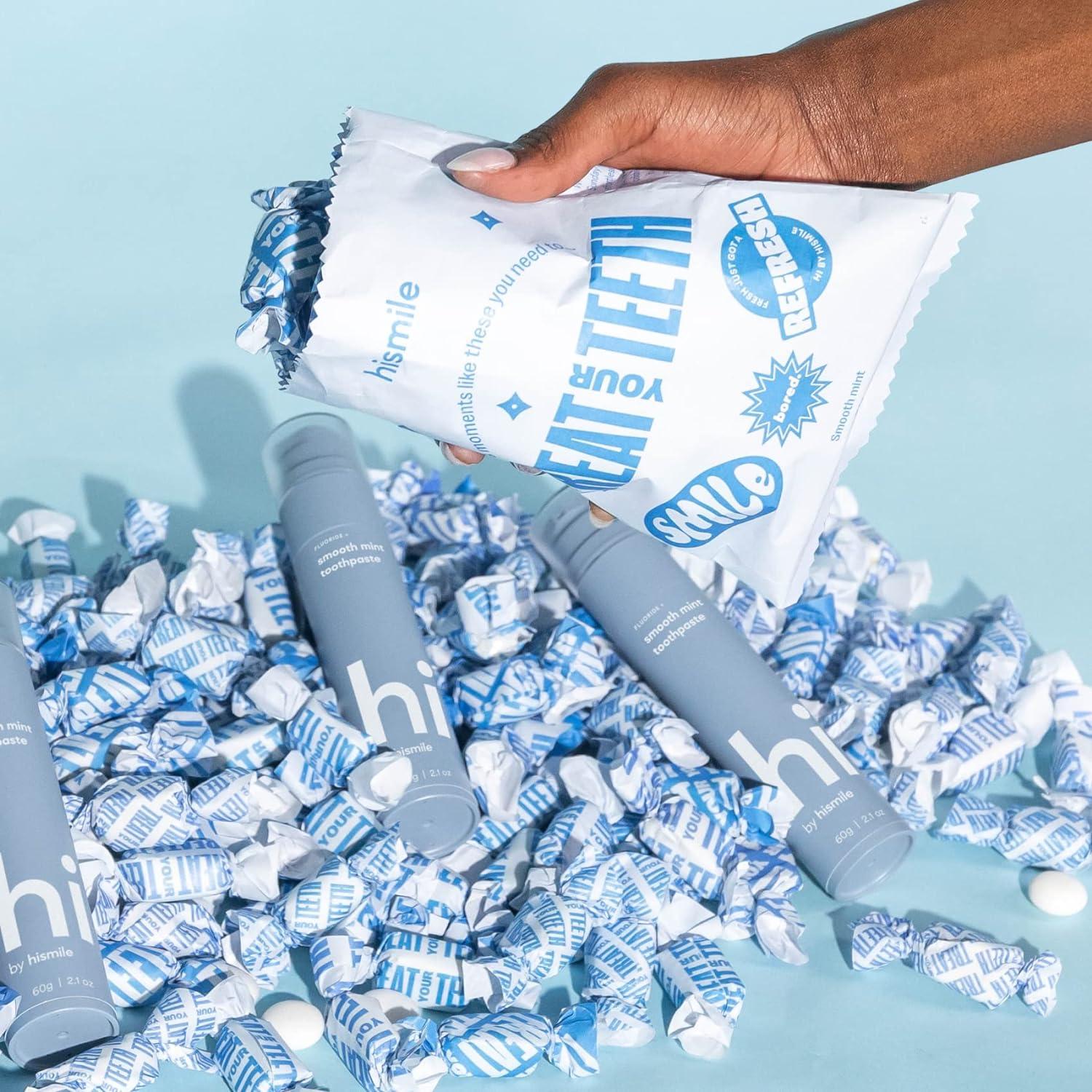 HiSmile Smooth Mint Flavoured Fluoride Toothpaste - 60g (Pack of 1 ...