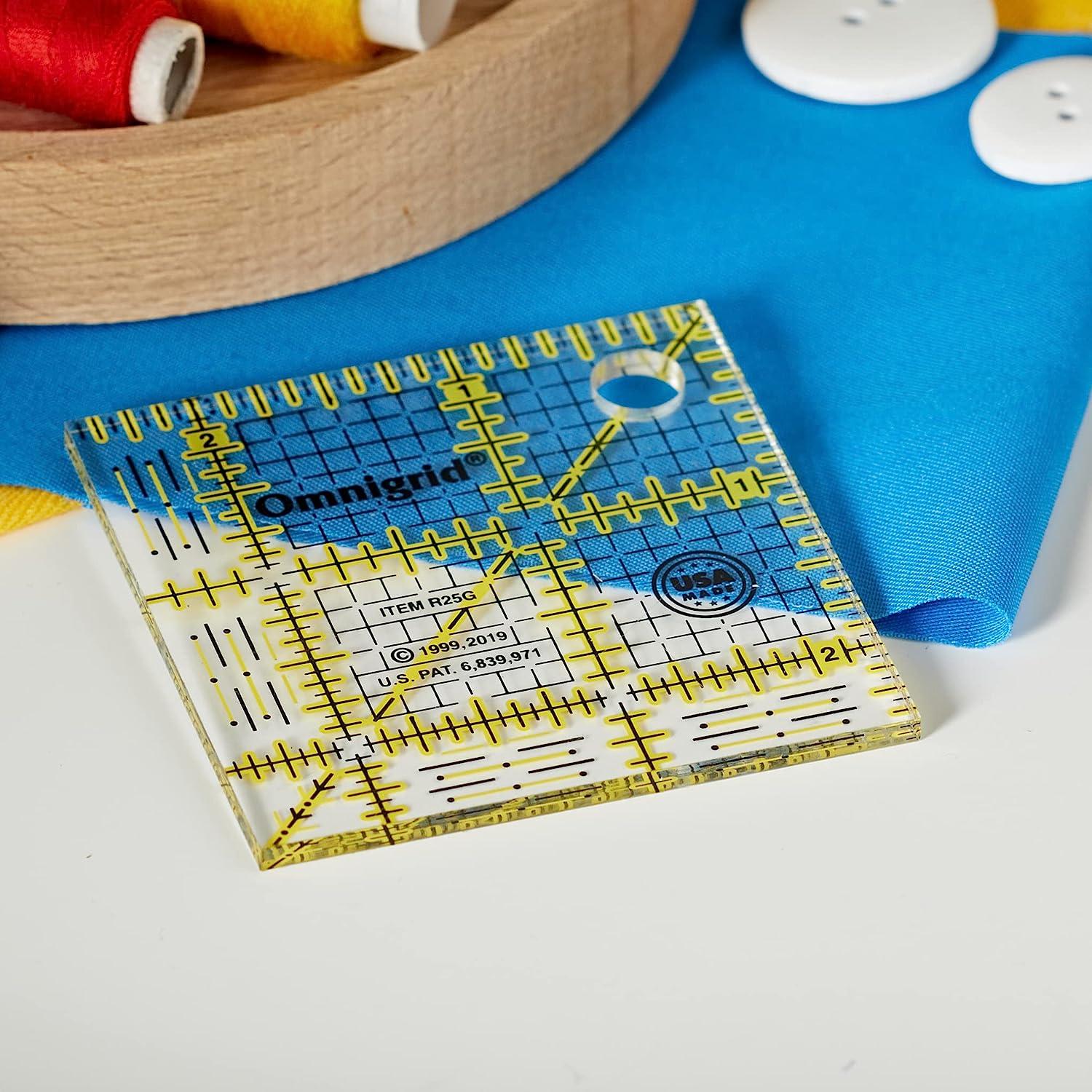 Omnigrid inch Grid Ruler 2-" x 2- Original Version | Buy Now with ...