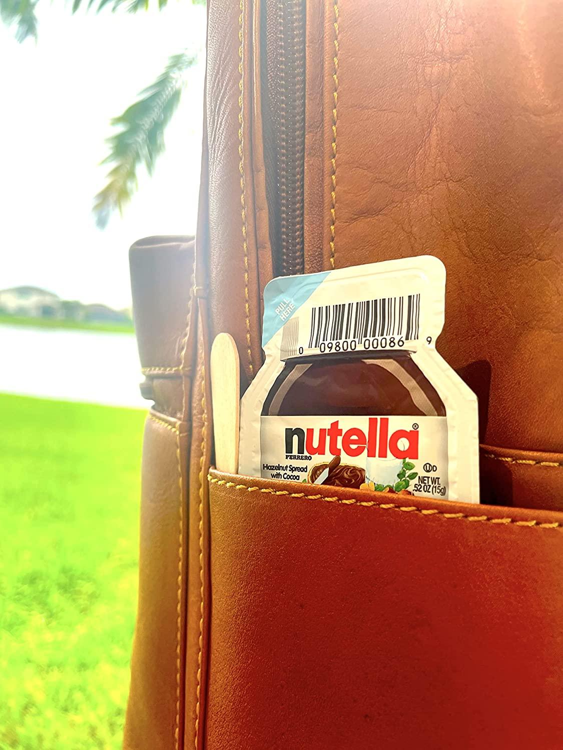 Nutella Mini Snack Pack to Go - 80 Calories per Cup, Portion Control ...