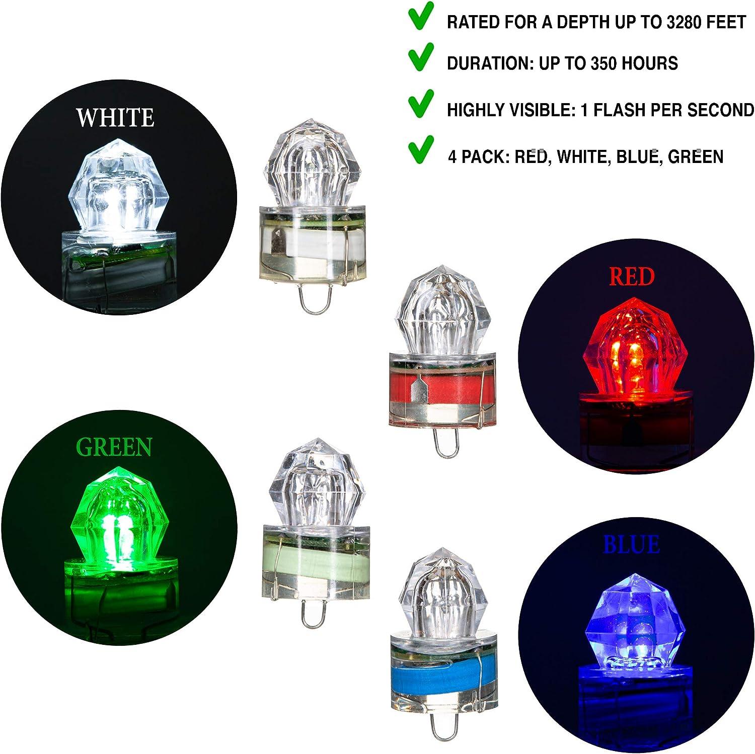 American Fishing Diamond Deep Drop Sea Fishing Light Kit - LED Strobe ...