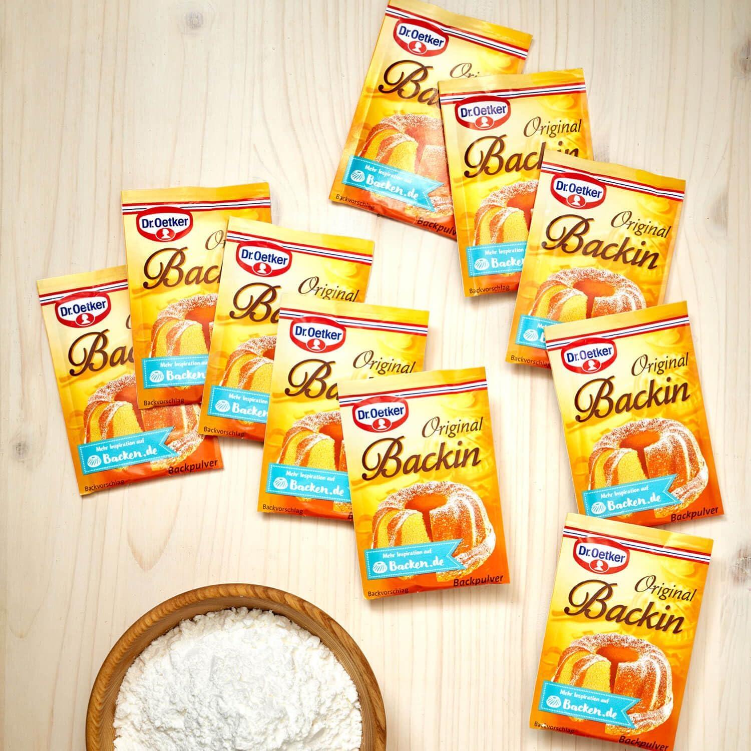 Dr. Oetker Original Backin Baking Powder 10X 16g - Premium Quality ...